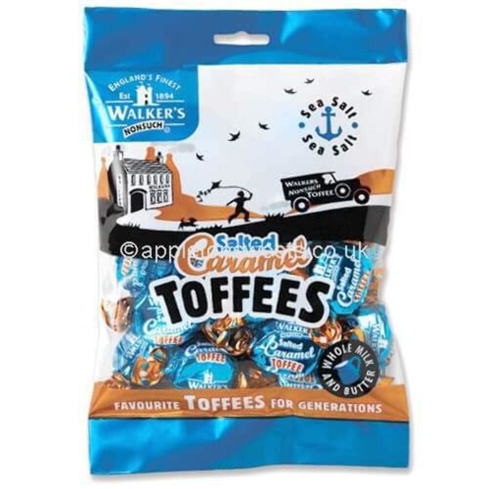 Walkers Nonsuch Salted Caramel Toffees 150g - RangePlus